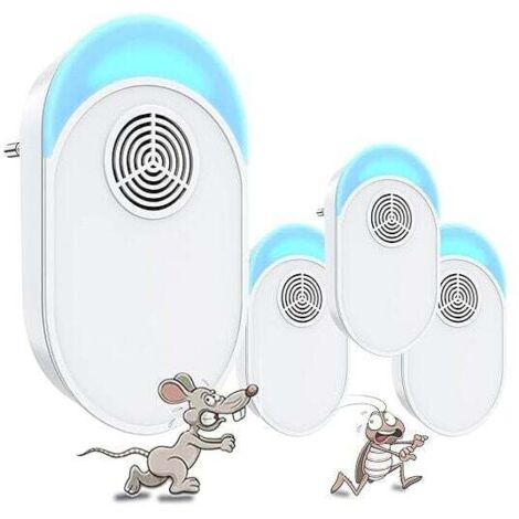Ultrasonic Mosquito Repellent Plug, Ultrasonic Mouse Fly 4 Pack ...