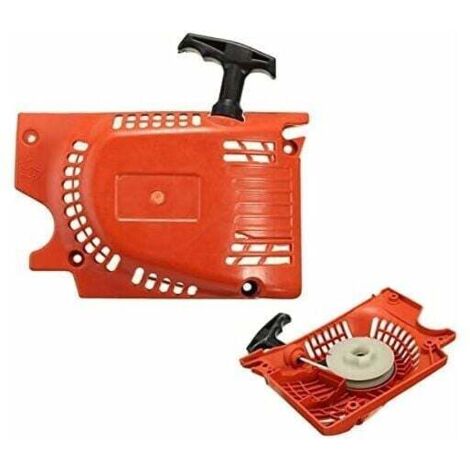 Red Recoil Starter for Chinese Chainsaw 4500 5200 5800 45cc 52cc 58cc MUMU