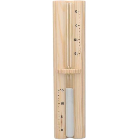 Sauna Hourglass - 15-Minute Pinewood Sand Timer for Sauna Hammam Spa ...