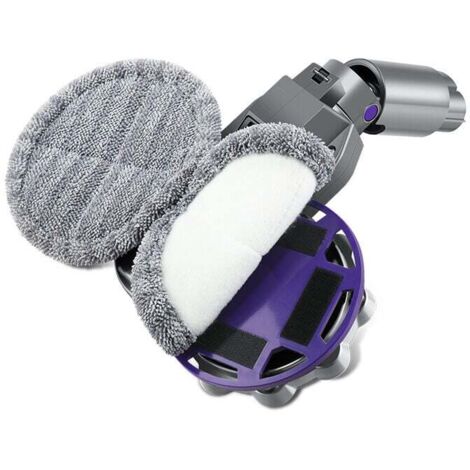 Electric Wet and Dry Mopping Mop Head Compatible with Dyson V6 V7 V8 V9 ...