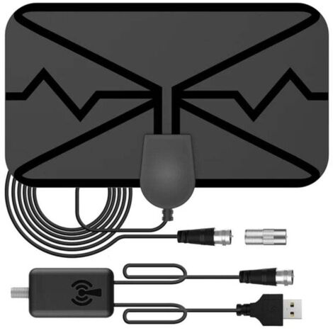 4K Digital TV Antenna Indoor Ground Wave Band Amplifier DVB-T2 HD ...