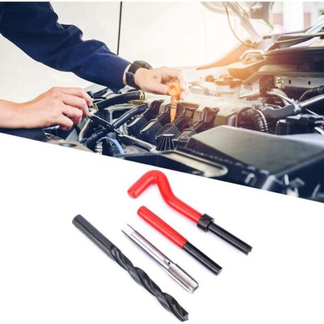 17Pcs Thread Repair Kit, M12 x 1.25 Stainless Steel Twist Wrench Thread ...