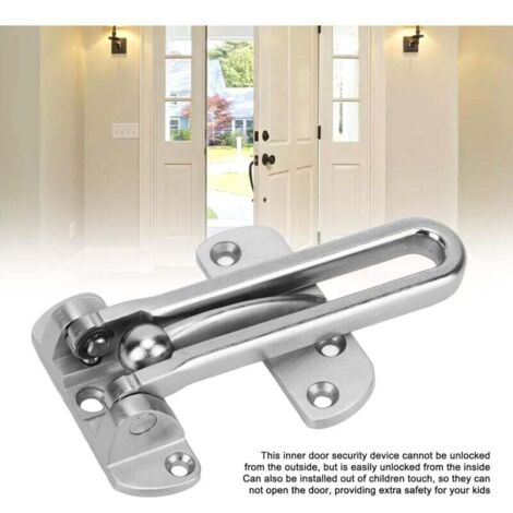 Articulated Bar Lock, 4 Pieces Zinc Alloy, Extra Thick Shock Resistant ...