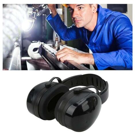 Soundproof Ear Muffs, Noise Reduction Soft Mute Earmuffs Compact Break ...