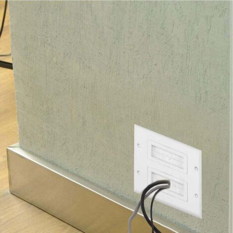 Brush wall plate, plastic brush cable wall plate, port insert cover ...