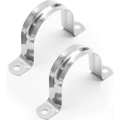 Stainless Steel U Type Hose Clamp, Semi-Circular Air Water Pipe Clamp ...