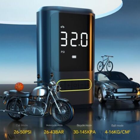 set of portable air compressor, easy to carry and ready to use for car ...