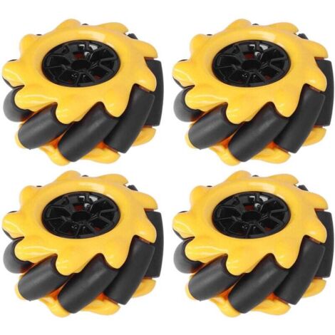 Robot wheel Mecanum wheel omnidirectional wheel 48mm two pairs MUMU