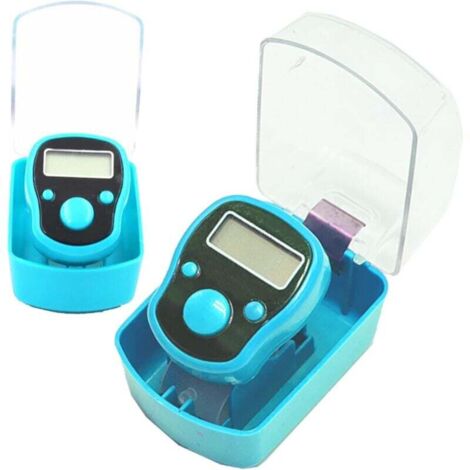 Blue knitting counter for knitting and crocheting - row counter ...