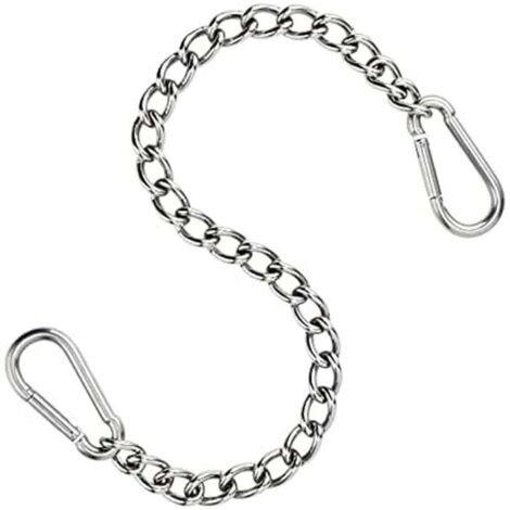Hanging chair chain made of stainless steel 304-66 cm - with two ...