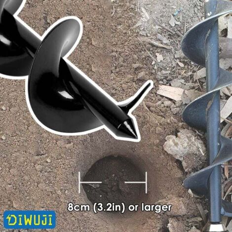 Garden Auger, Thermal Auger for Digging Holes, Deep Cultivation ...