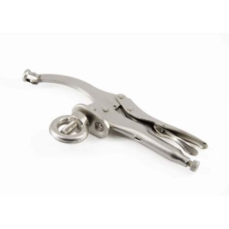 FLITI 9 Inch Drill Press Locking Clamp, Drill Press Vise, Heavy Duty ...