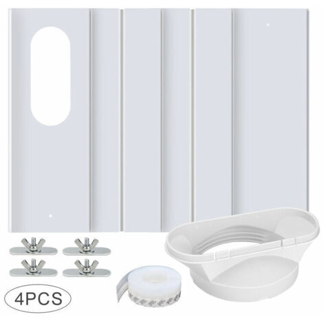 Portable Air Conditioner Window Kit, with Universal Coupler, Adjustable ...