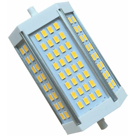 30 W R7s dimmbar 118 mm J118 LED-Glühbirne Reflektor Tageslicht 4000 K ...
