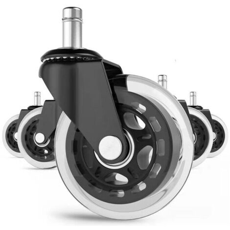 Stück Bürostuhlrollen für 1-KEA – 10 x 22 mm Bürostuhlrollen – Leise ...