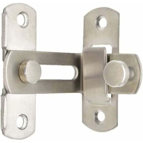 90-Grad-Winkeltürschloss, Verriegelungsbügelriegel, Schieberiegel mit ...