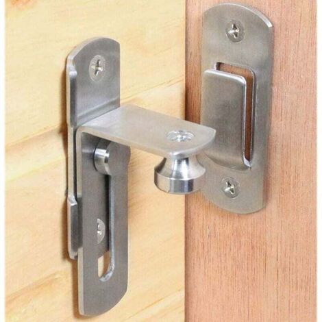 90-Grad-Winkeltürschloss, Verriegelungsbügelriegel, Schieberiegel mit ...