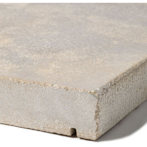 Couvertine de mur en Pierre Naturelle Atlas - 60x30x4 cm - Beige