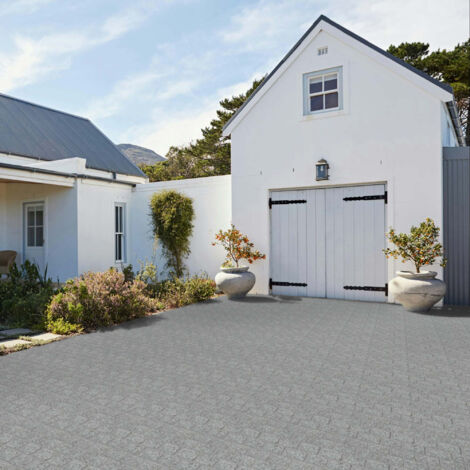 Pavé extérieur Pierre Naturelle Granit du Tarn - 10x10x8 cm - Gris