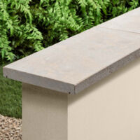 Couvertine de mur en Pierre Naturelle Atlas - 60x30x4 cm - Beige