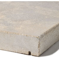Couvertine de mur en Pierre Naturelle Atlas - 60x30x4 cm - Beige