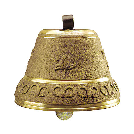 Cloche ronde en fonte de laiton 180 mm