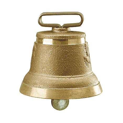 Cloche ronde en fonte de laiton n° 5