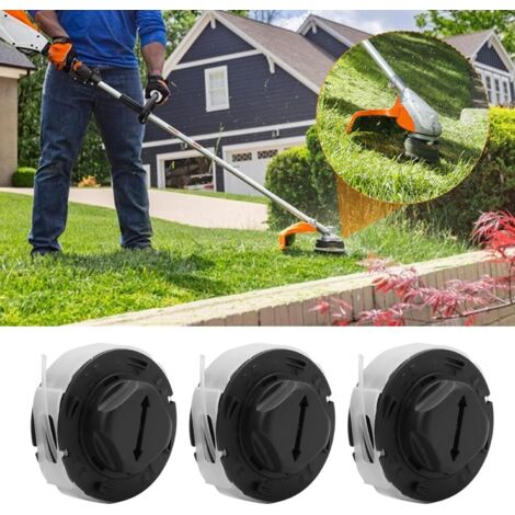 Lot de 3 bobines de rechange C3-2 pour Stihl FSA 57 avec tête de ...