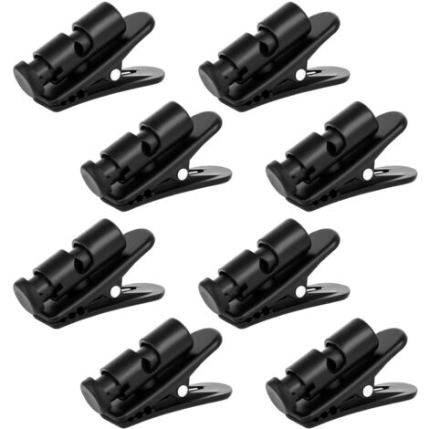 8pcs Clips Pour Écouteurs, Clips Pour Fil d'Écouteur Serre-Câbles Pour ...
