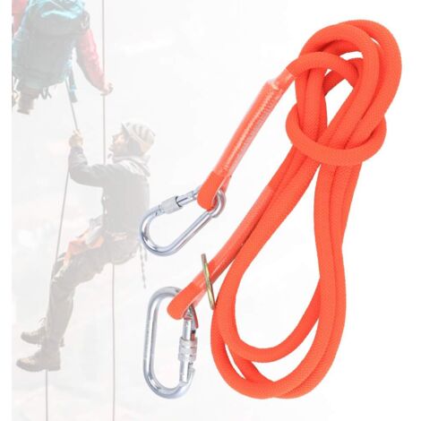 Longe de sécurité pour travaux aériens 3 mètres, corde de protection ...
