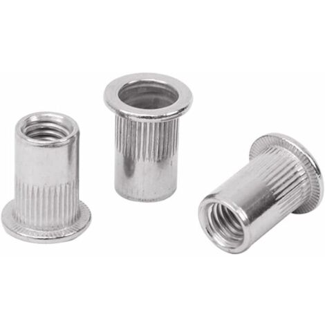Rivet Fileté 90 Pièces Rivet Rivet Fileté Rivet Nut Flat Head Threaded ...