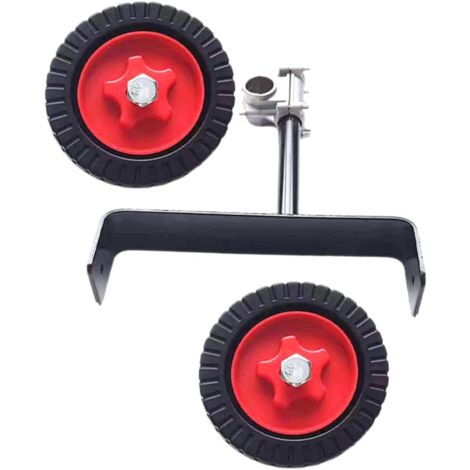 Roue de chariot à chaîne Roue de chariot Roue de tondeuse Roue motrice ...