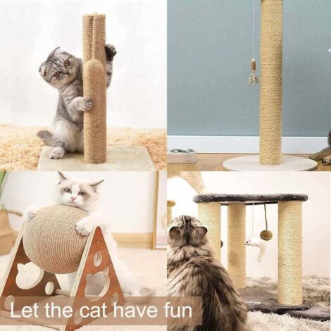 Ficelle Corde En Jute Pour Arbre À Chat - 6 Mm (50 M) - Corde En ...