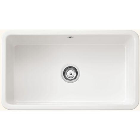 Evier Farmhouse céramique traditionnelle Gamme PRO SANINDUSA 1 cuve ...