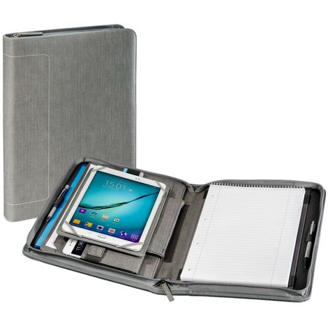 Tablet-Organizer A4 Hannover Light Grey
