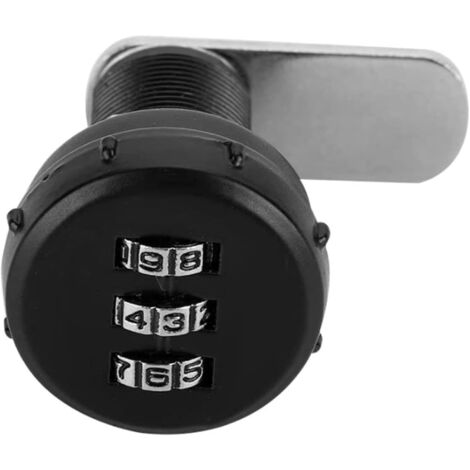 Security Combination Lock Zinc Alloy Combination Lock 3 Digit ...