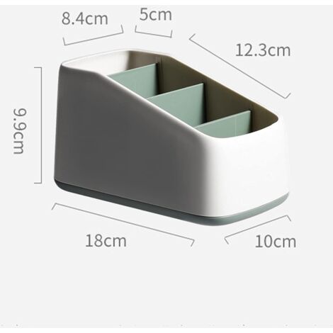 Compartment Remote Control Organizer, Remote Control Holder, Suitable ...