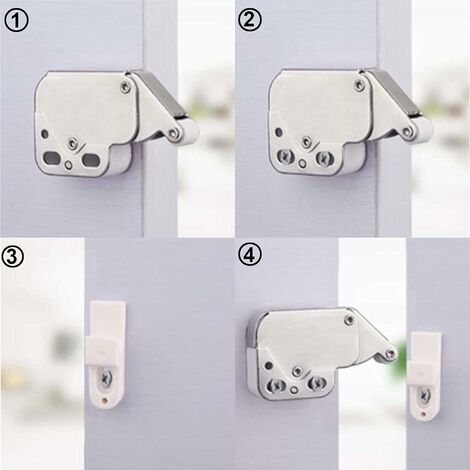 Mini-latch Spring Catches Spring Lock Latch Furniture Pressure Lock for ...