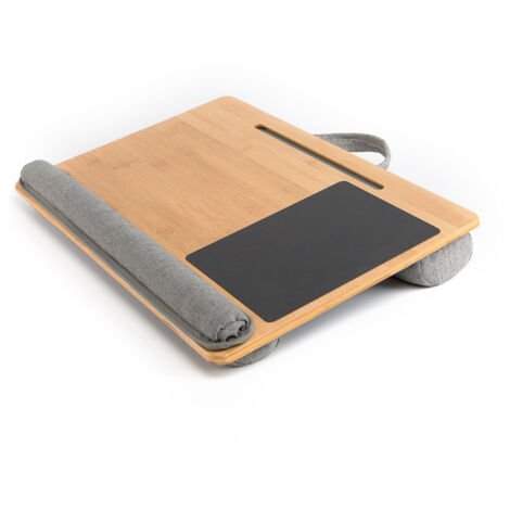 Portable laptop desk with stand for laptops up to 17 inches with ...