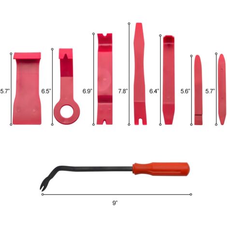Pieces Trim Tools, Trim Removal Tool Installation Kit Tools for Panel ...