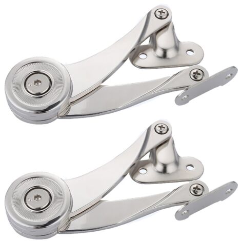 x Furniture Door Lift Support Hinges, Multiple Opening Angles, With Hex Key