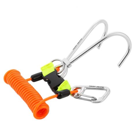 Diving Reef Hook, Stainless Steel Safety Double Hook Scuba Drift Diving ...