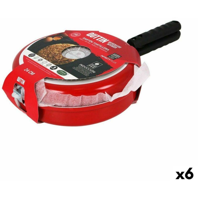 Quttin Infinity Plus Poêle Antiadhésive Noir Set 6