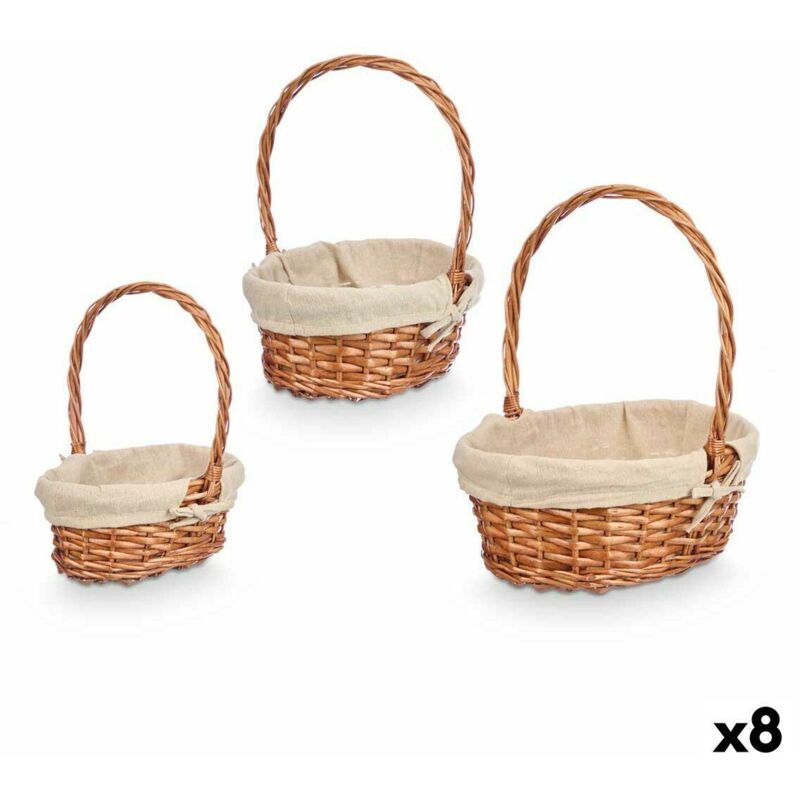 Kipit HX31275S/3 Jeu de cests naturel élégant et fonctionnel