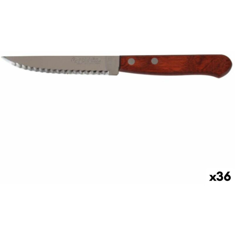 Quttin Packwood Couteau à viande Bois naturel 36 pièces