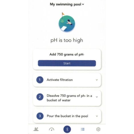 Astral Blue Connect Plus analyseur de piscine connecté capteur ...