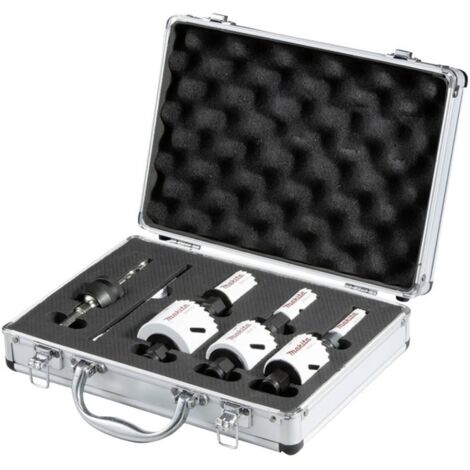 Makita E-12326 Ensemble de 6 scies cloches Bi-Métal