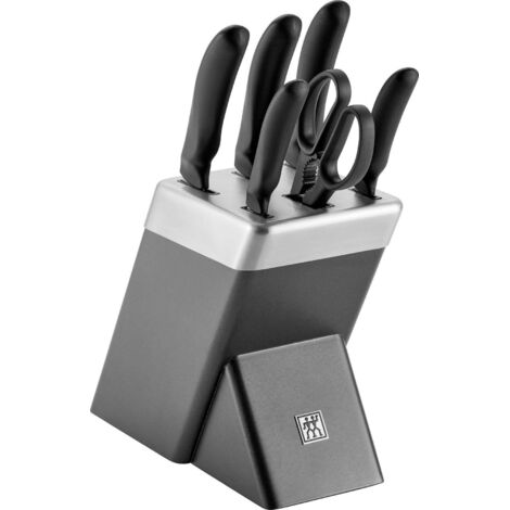 Zwilling Style set de 5 couteaux noir auto-aiguisant