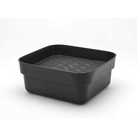 Bassine de lavage Brabantia avec plateau égouttoir gris foncé unique ...