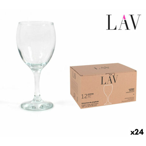 Lav LAV Empire Verre transparent 340 ml 24 pièces